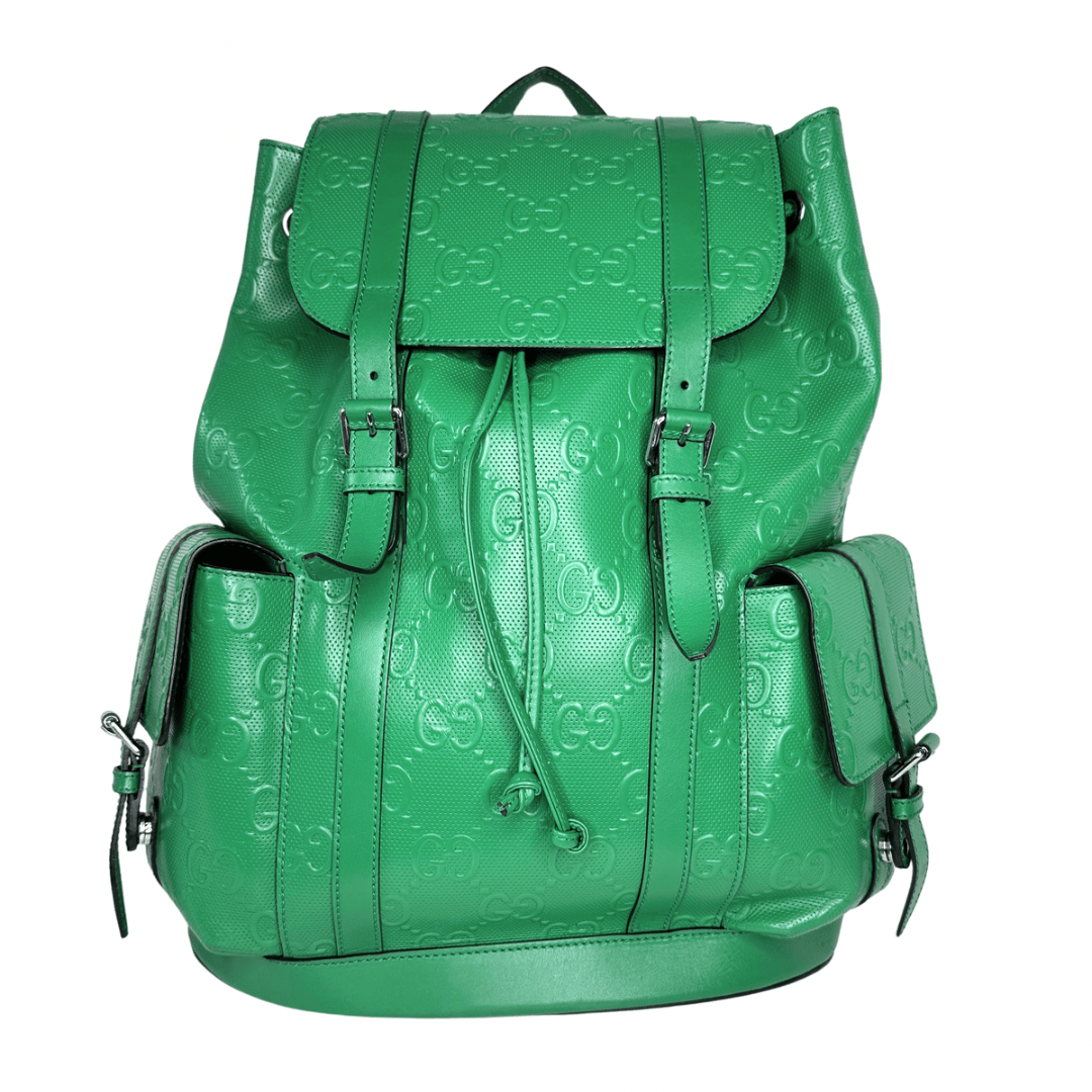 Gucci GG Embossed Backpack – SoHo Luxury Exchange